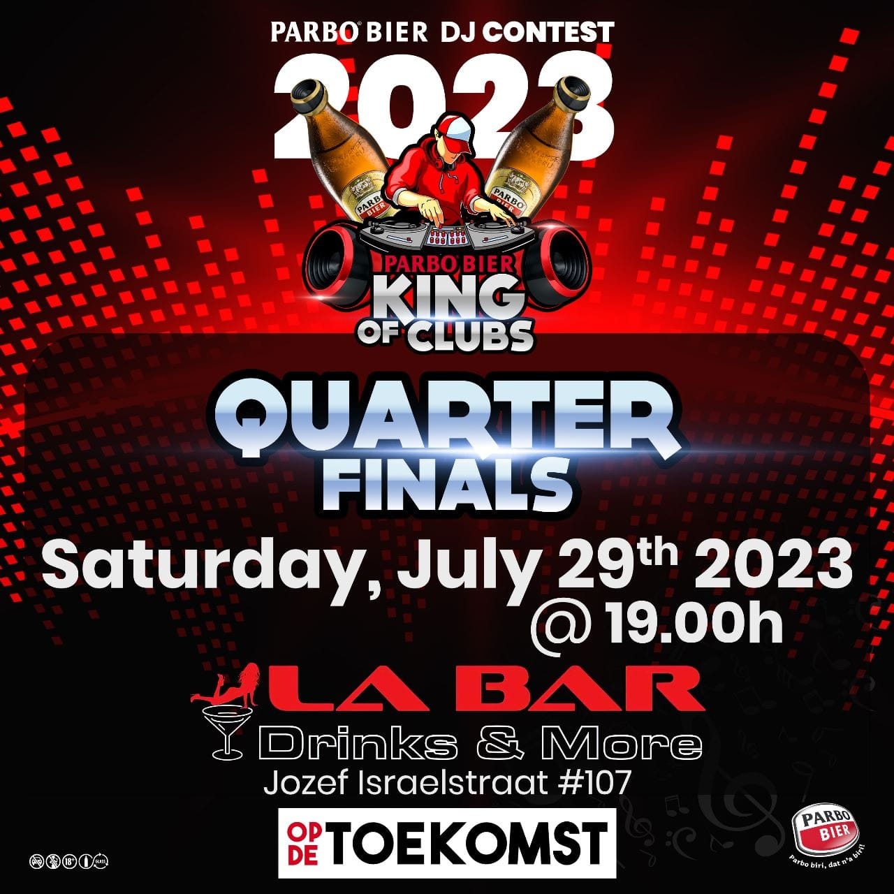 King Of Clubs – 29 Juli - Parbo Bier